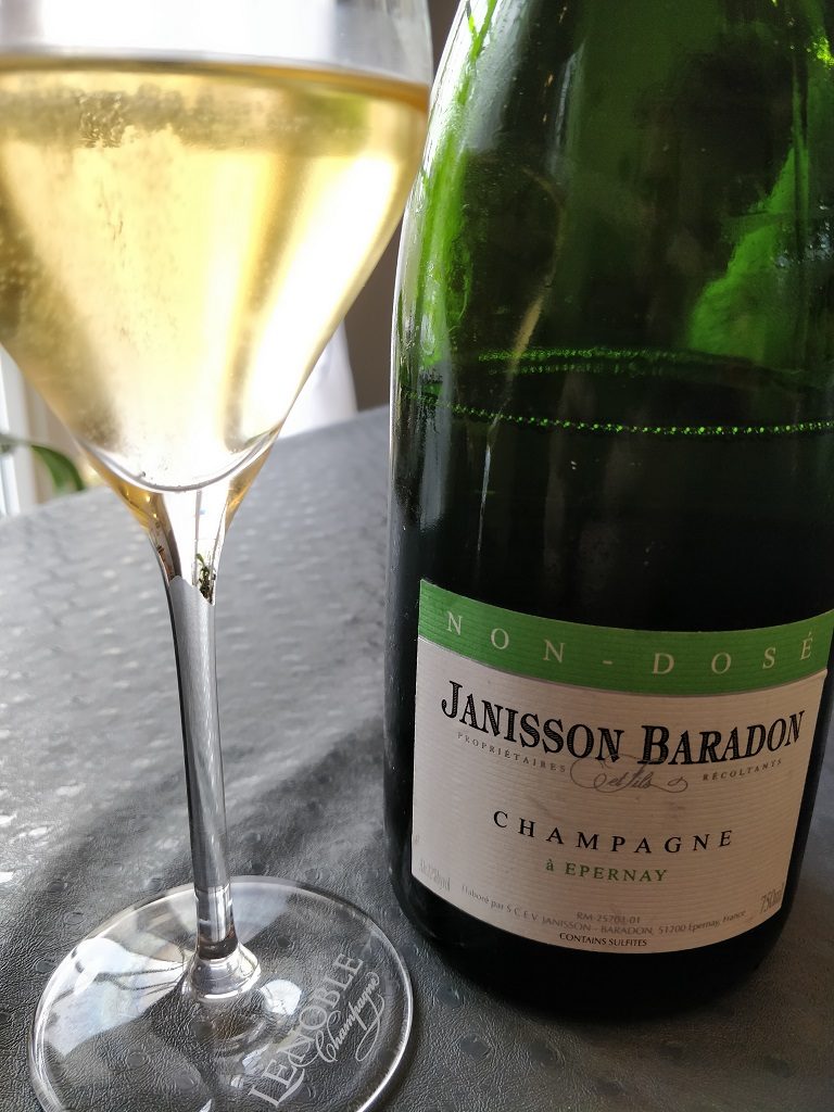 J'ai goûté pour vous ... Non Dosé - Champagne Janisson-Baradon - Epernay